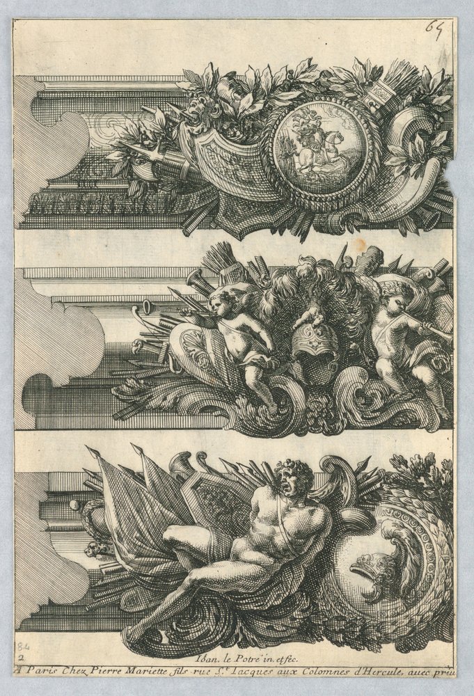 Design for Painted Frames, from Bordures de Tableau