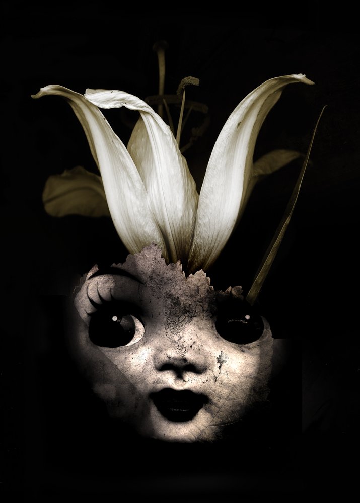Doll flower by Johan Lilja: Highest-quality art reproduction