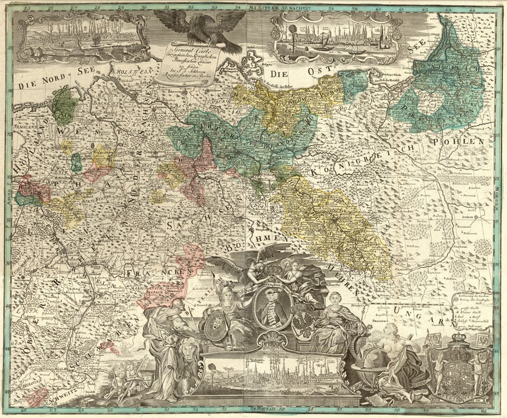 General Map of the Entire Royal Prussian Lands