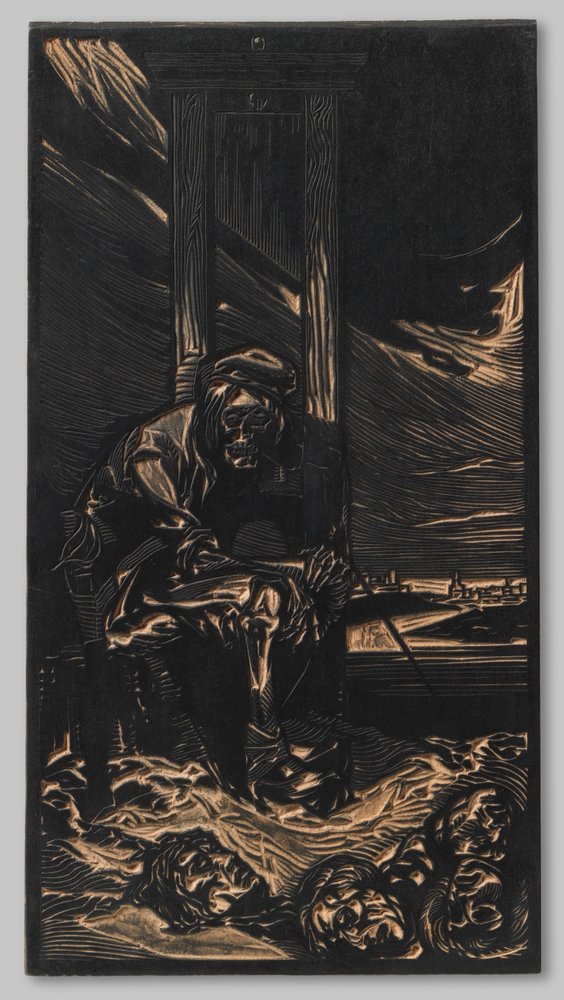 Death at the Guillotine by Johannes Josephus Aarts