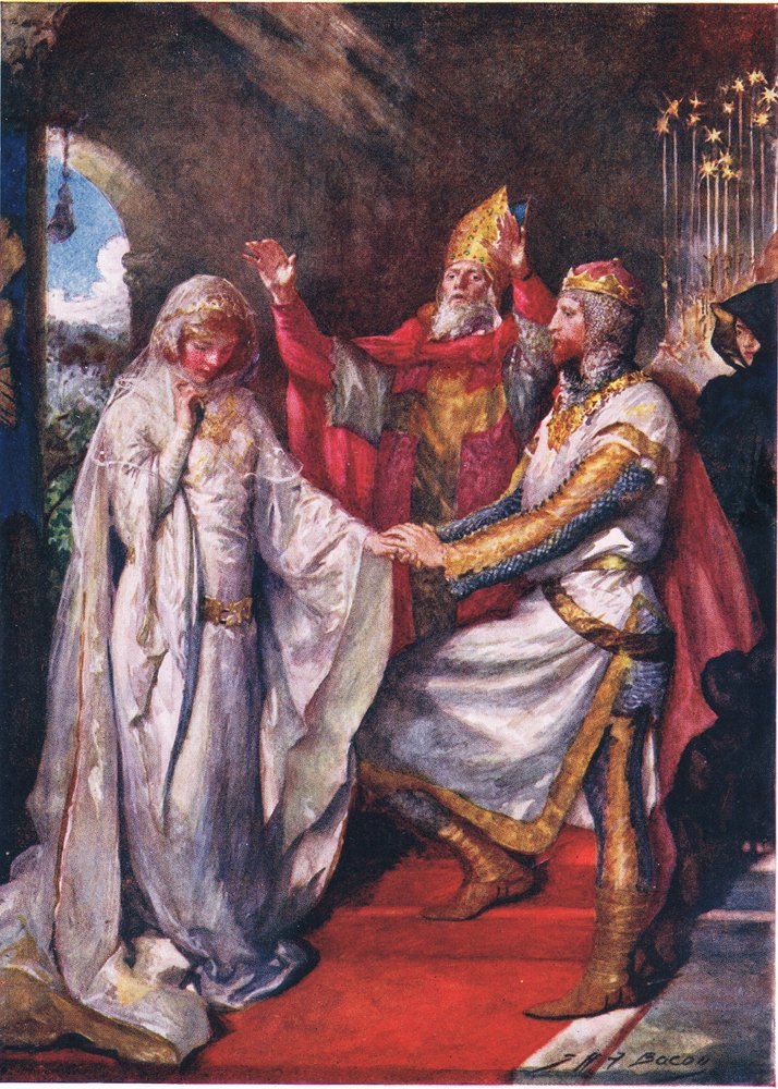 The Marriage of King Arthur and Queen Guinevere