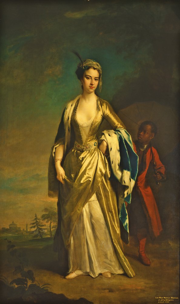 Lady Mary Wortley Montagu, c.1725 by Jonathan Richardson