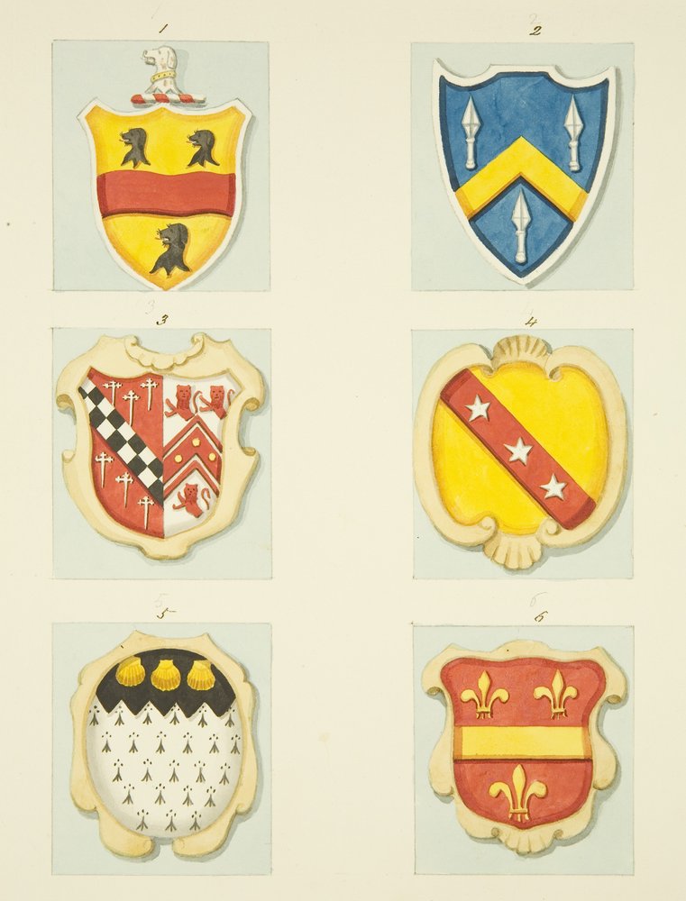 Coats of Arms on Monuments in St Mary Redcliffe