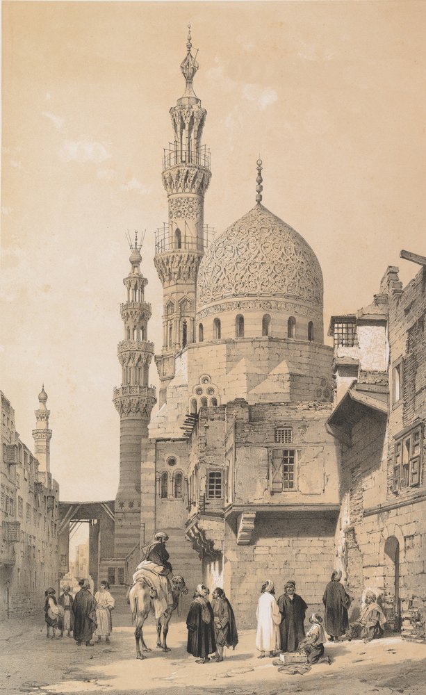 Mosque, in Cairo, 1843