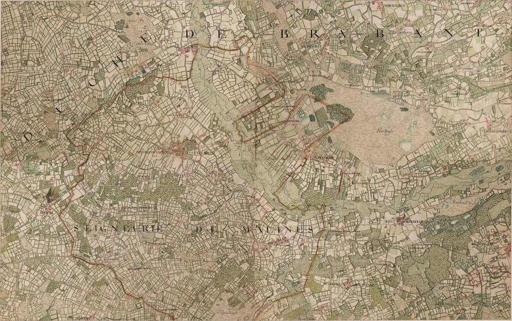 Map of Heyst op den Bergh ou Heyst ten Bergh - Heist-op-den-Berg