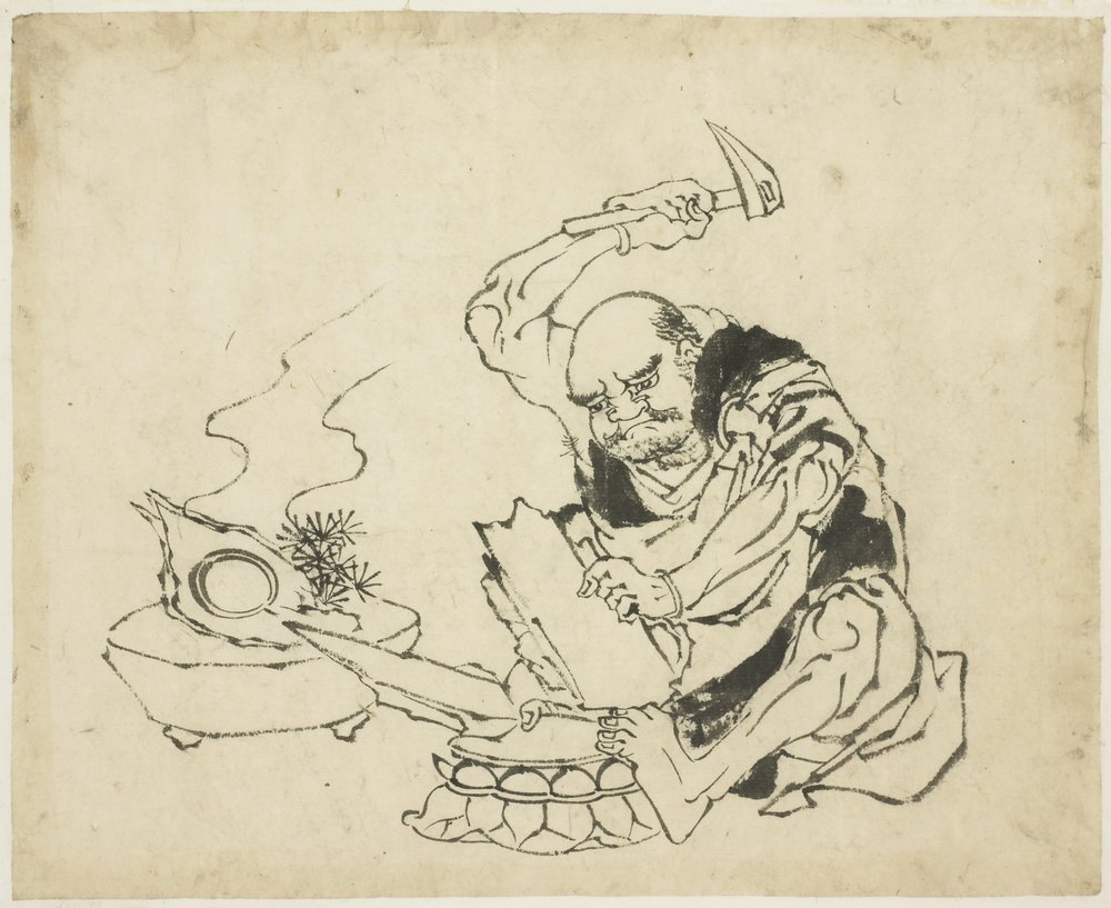Zen Monk Burning Image of Buddha (T'ien-jan ch'an shih)
