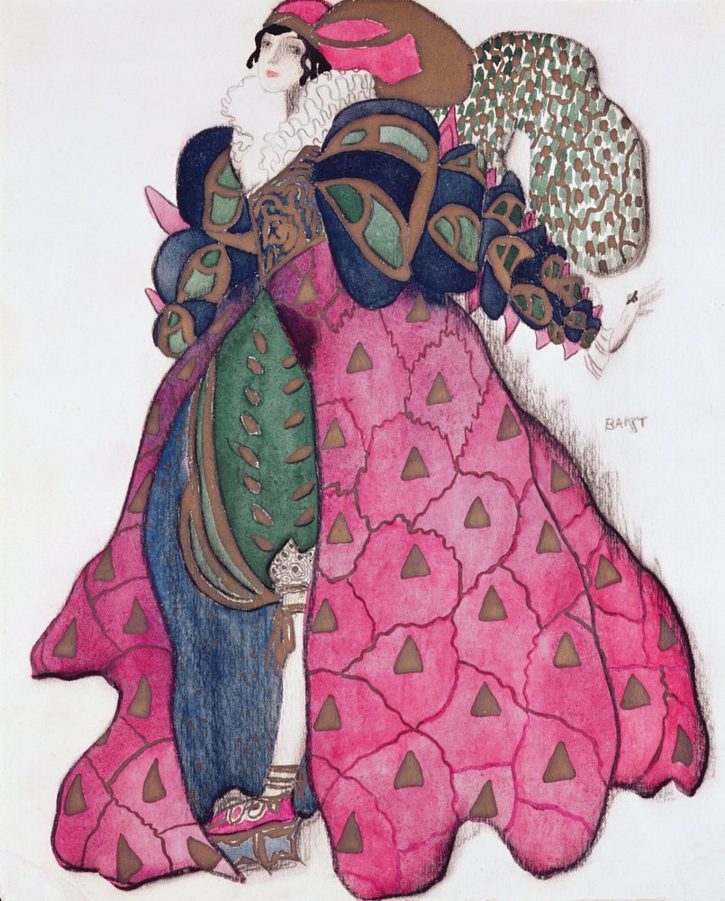 Costume Design for the Ballet 'La Legende de Joseph'
