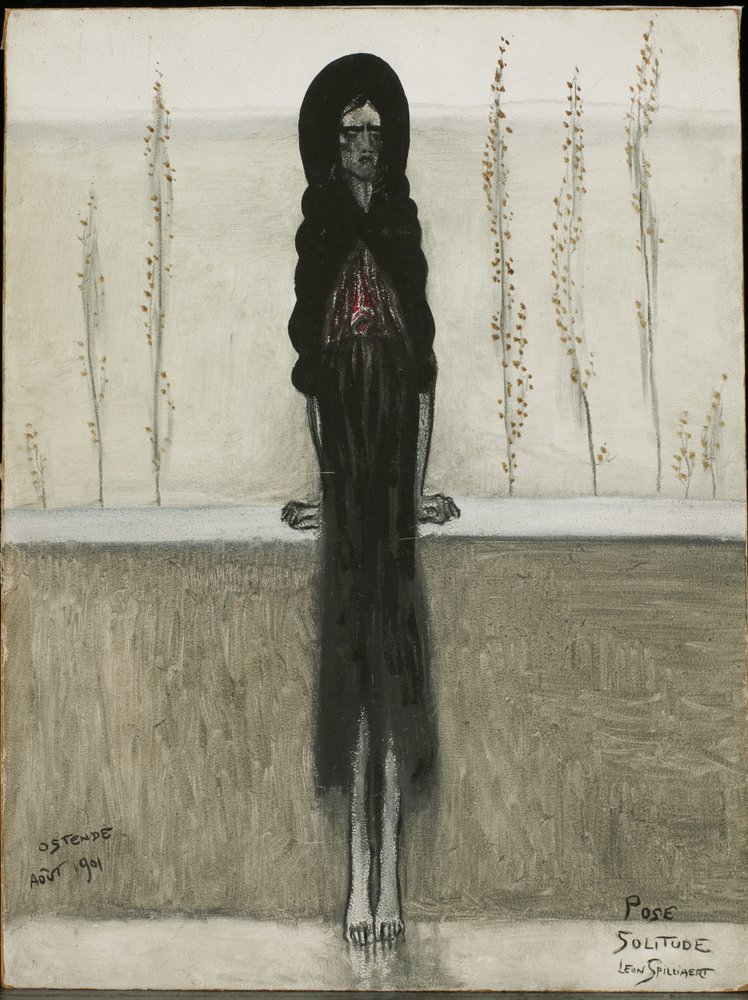 Pose, Solitude by Leon Spilliaert: Buy fine art print