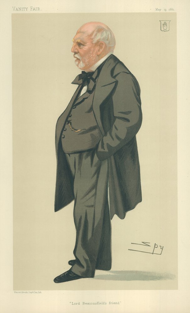 Sir Philip Rose, Lord Beaconsfield's Friend, 14 May 1881, Vanity Fair ...
