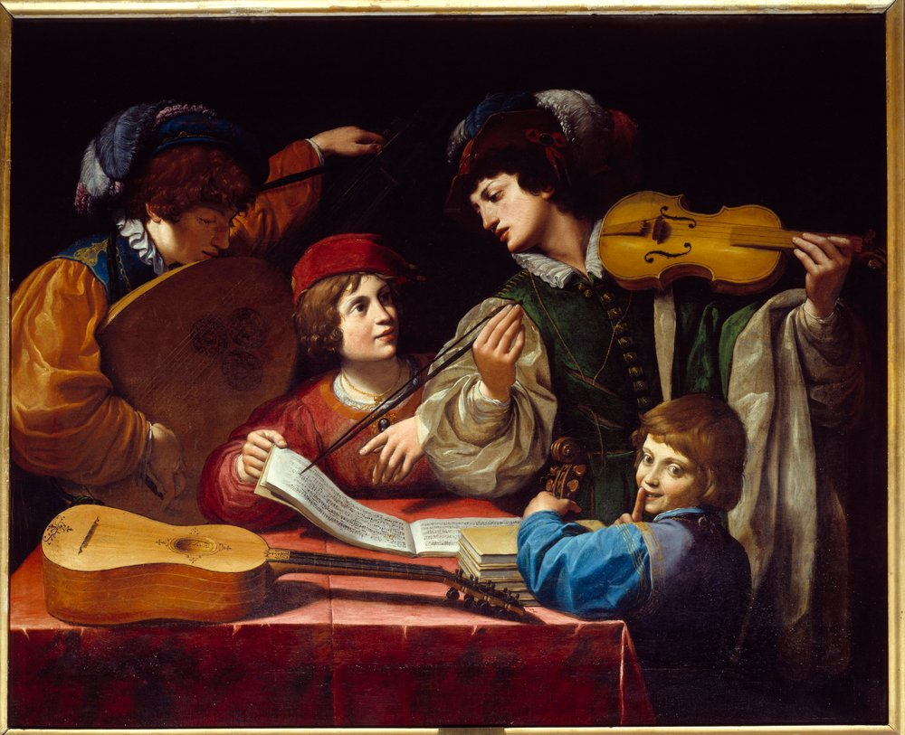 A Concert by Lionello Spada: High-quality fine art print