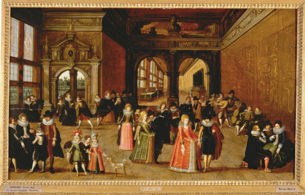 Ball during the Reign of King Henri IV by Louis de Caullery