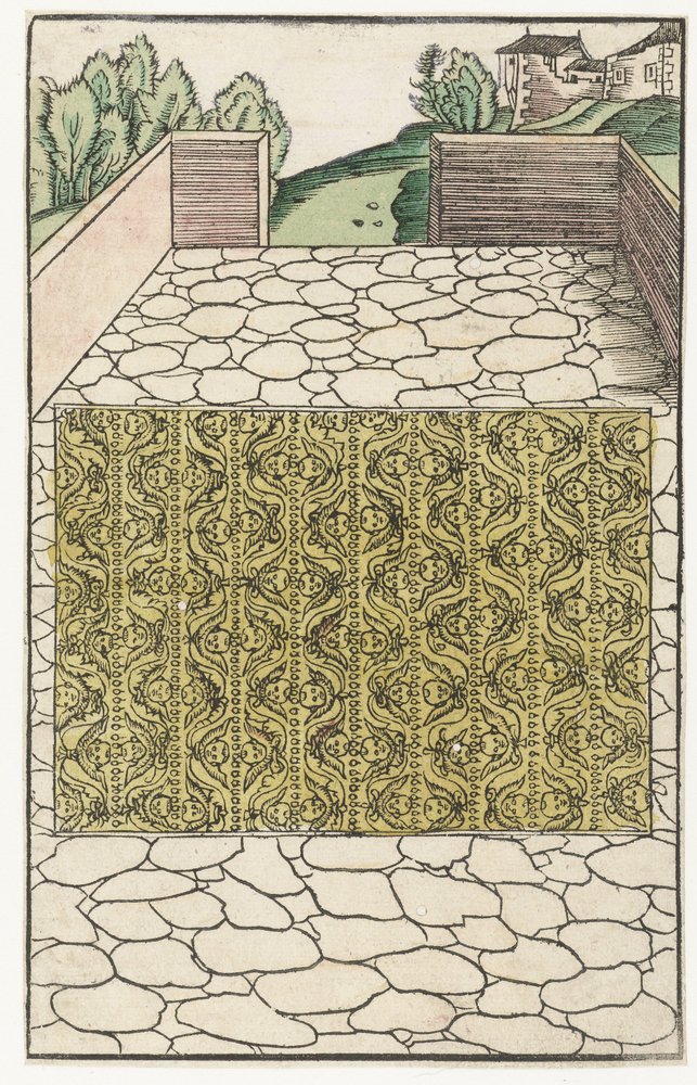 Tabernacle with Cherub Pattern by Lucas Cranach