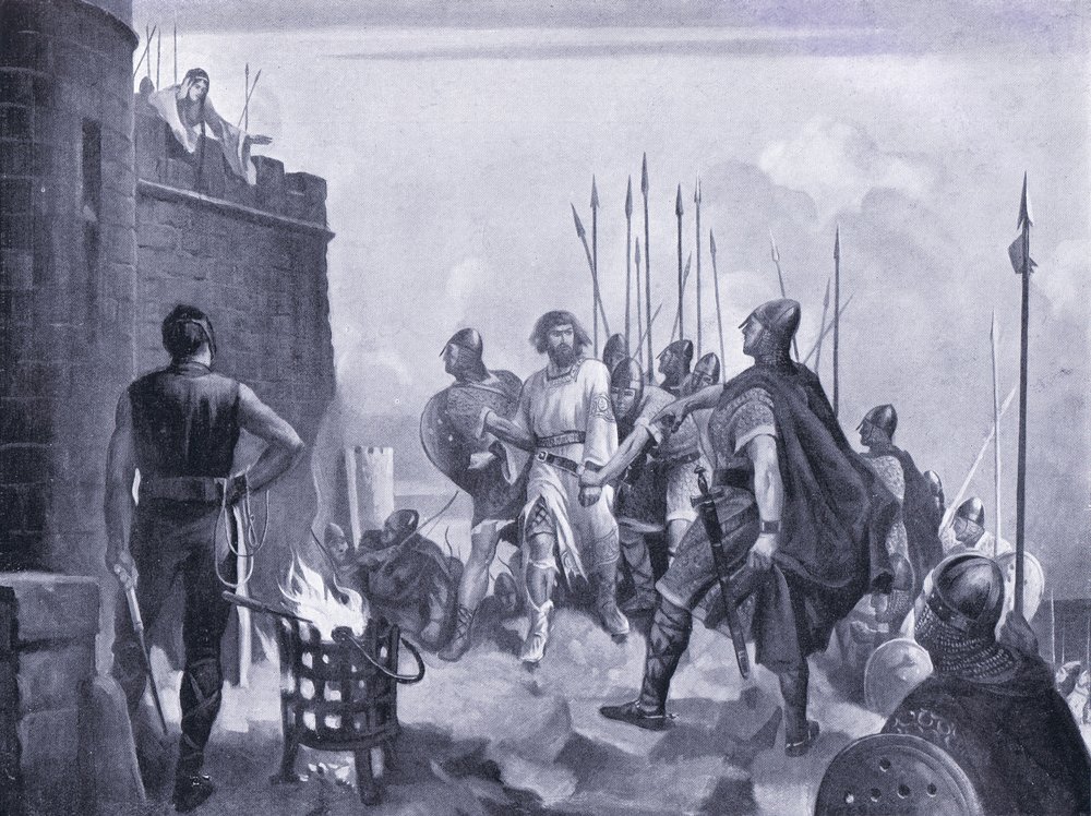 The Surrender of Bamborough Castle AD1095, 1920s