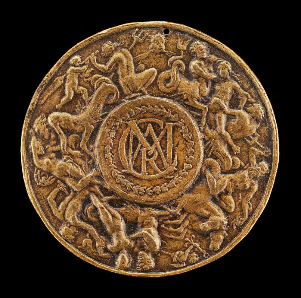 Frieze of Tritons and Nereids (reverse) by Master IO.FF.