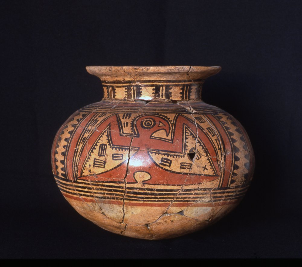 Funerary Collared Jar, Cubita Phase, 500-600 AD