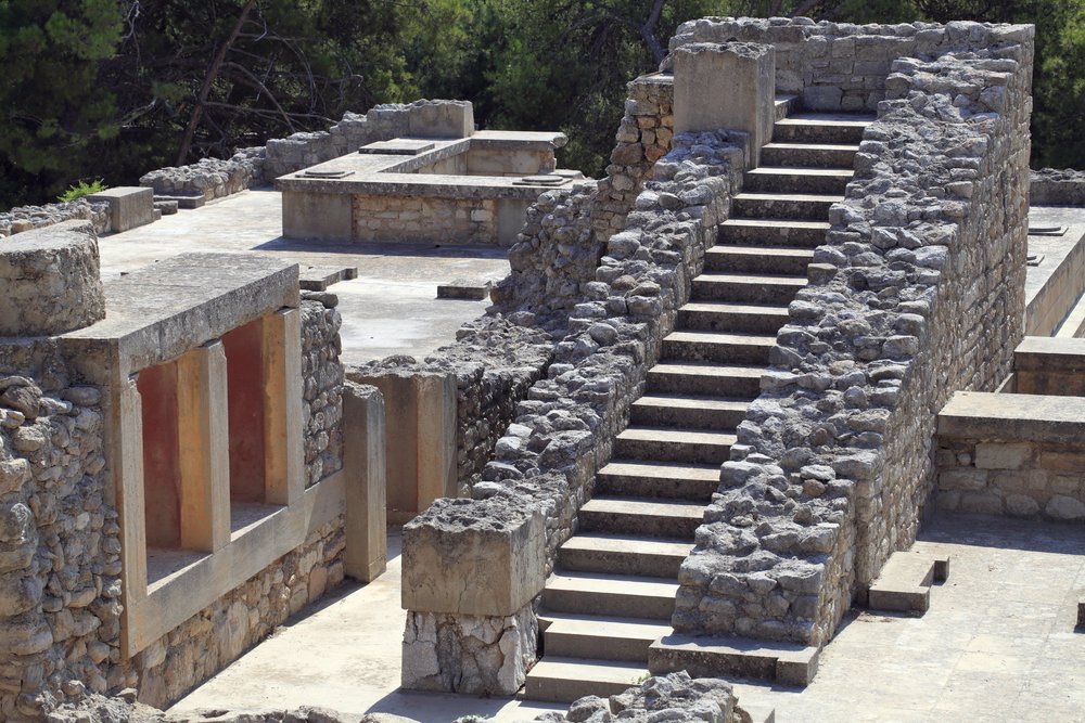Oriental Part of the Palace of King Minos at Knossos