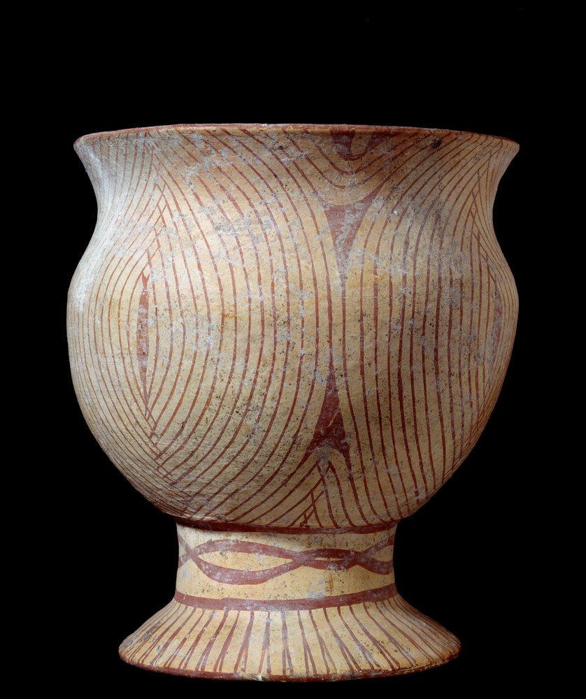 Neolithic era: ceramic vase. From Thailand