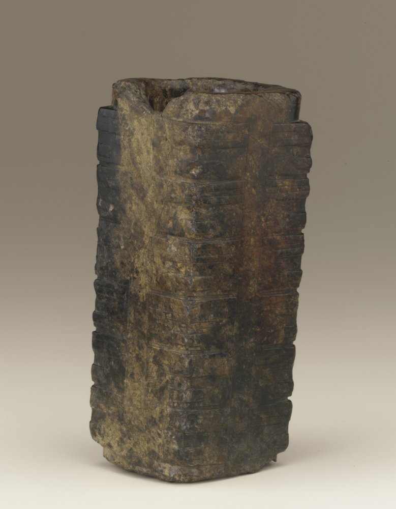 Tall Tube (cong) by Neolithic Period Chinese School