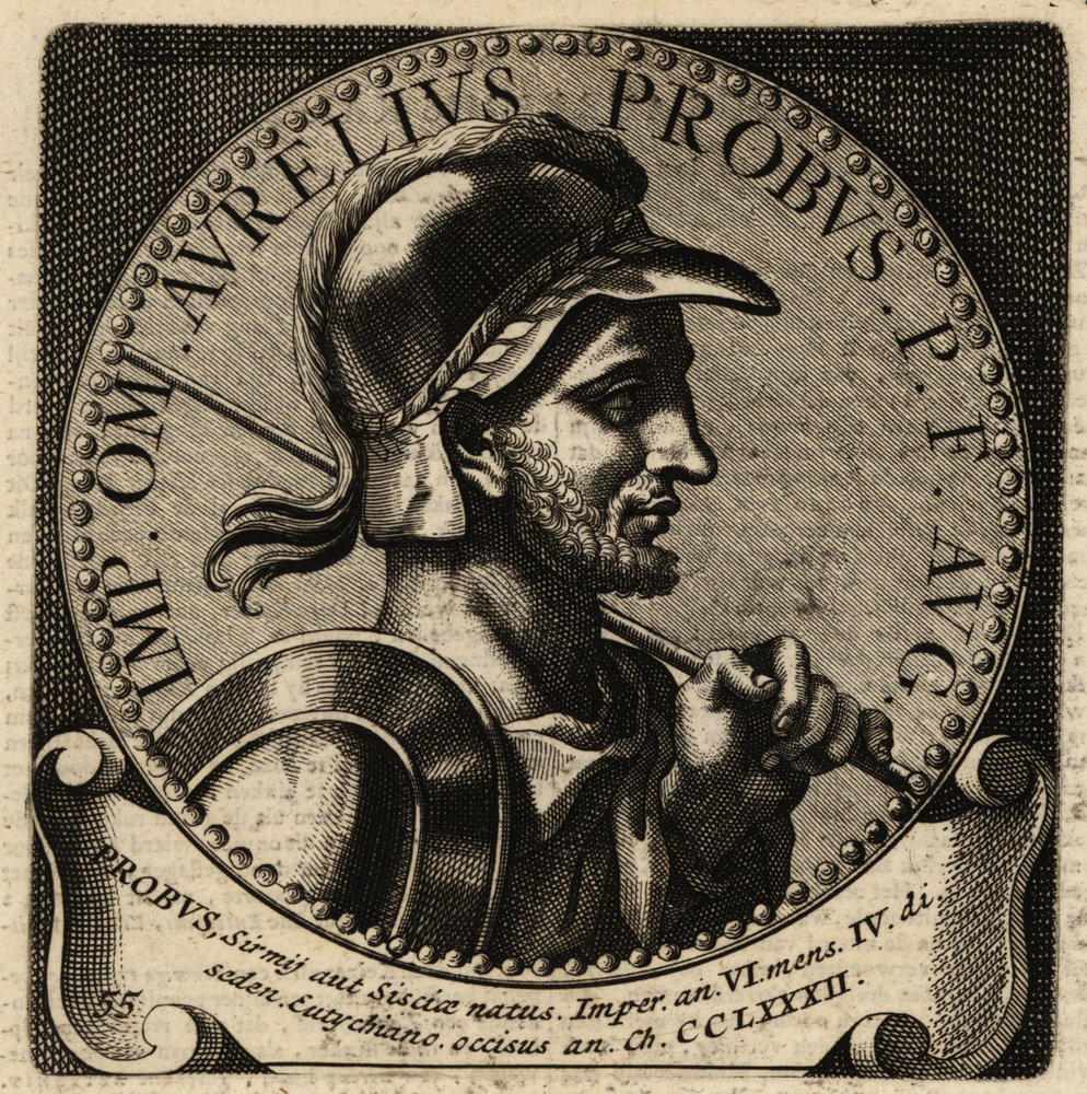 Portrait of Roman Emperor Probus by Netherlandish School