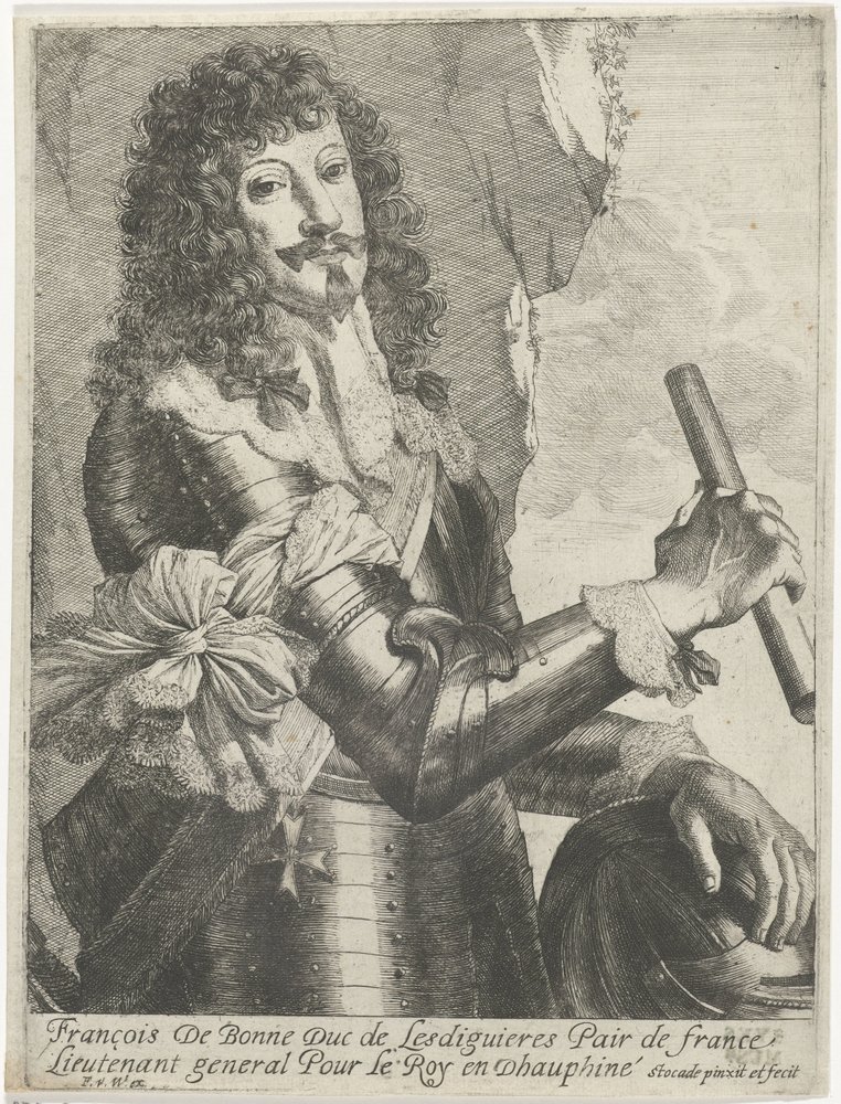 Portrait of François de Bonne-Lesdiguières-de Créquy