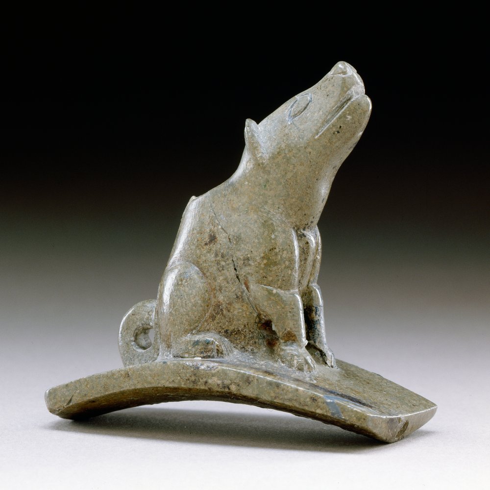 Coyote Platform Pipe by Ohio Hopewell culture