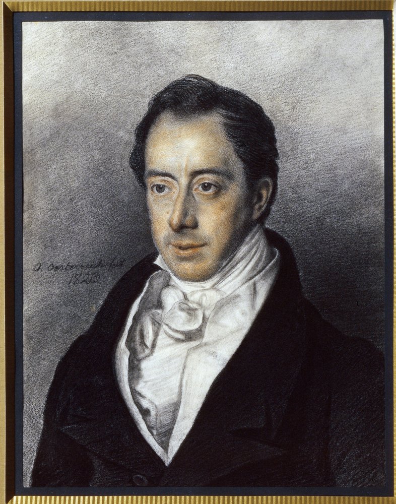 Portrait of N.I. Turgenev by Otto Oesterreich