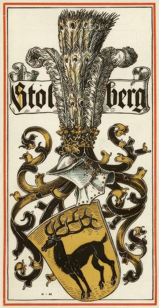 The Ancestral Coats of Arms of the German Princely Houses: Stolberg