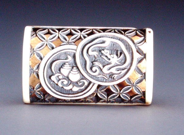 Netsuke with Openwork Design by Ozaki Kokusai