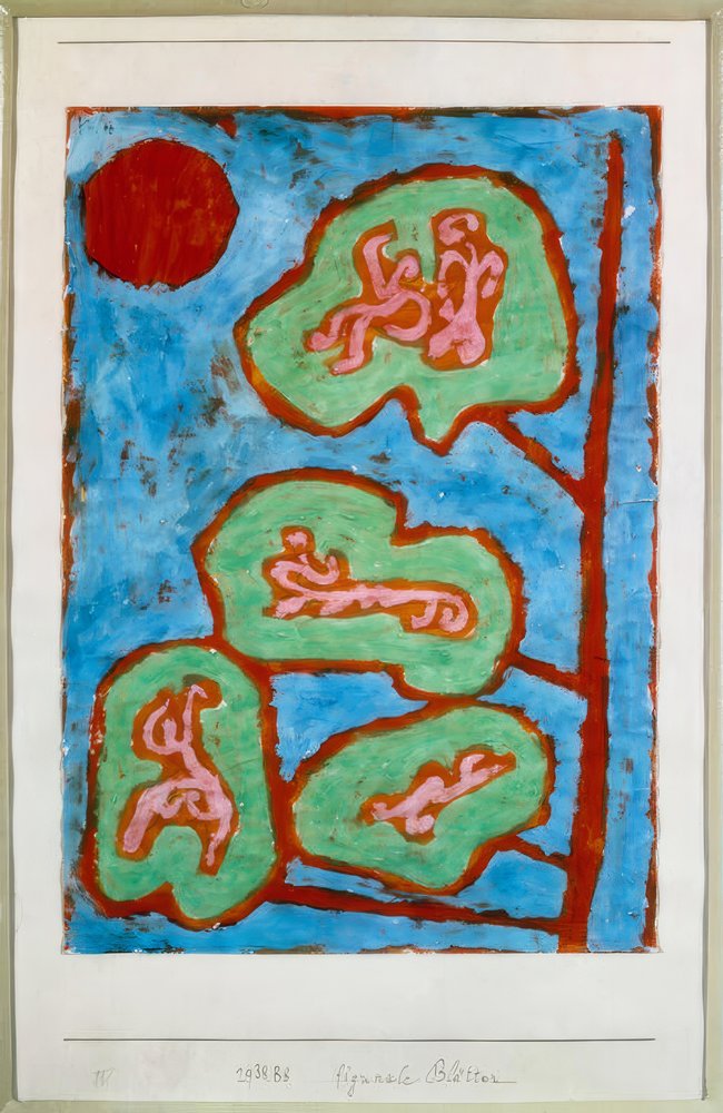Figurative Leaves by Paul Klee: Buy fine art print