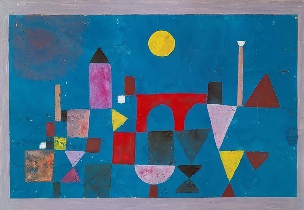 Red Bridge. 1928 by Paul Klee: Buy fine art print