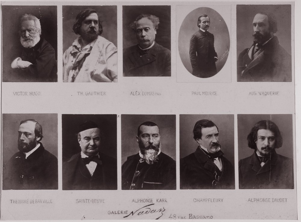 Ten portraits by Paul Nadar by Paul Nadar: Fine art print