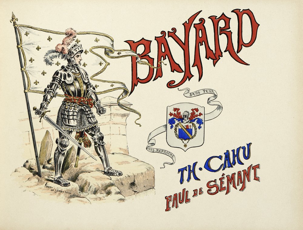 Illustration from the book 'Histoire du chevalier Bayard' by Theodore ...