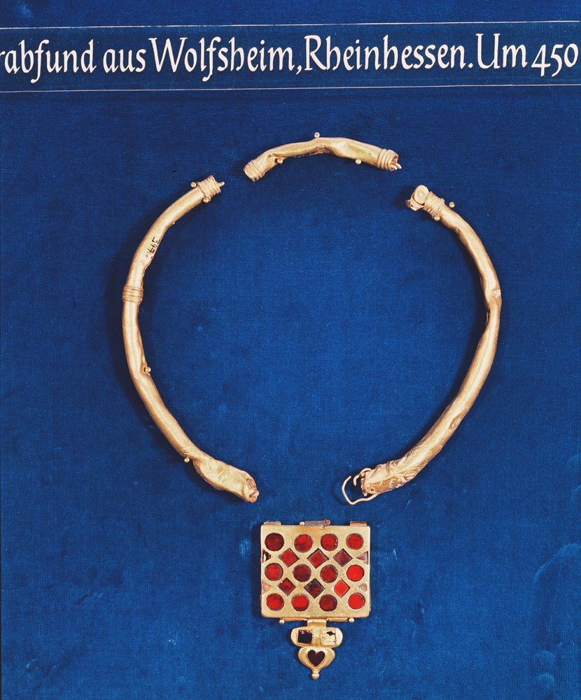 Pendant, from the Wolfsheim Tomb Treasure by Persian School