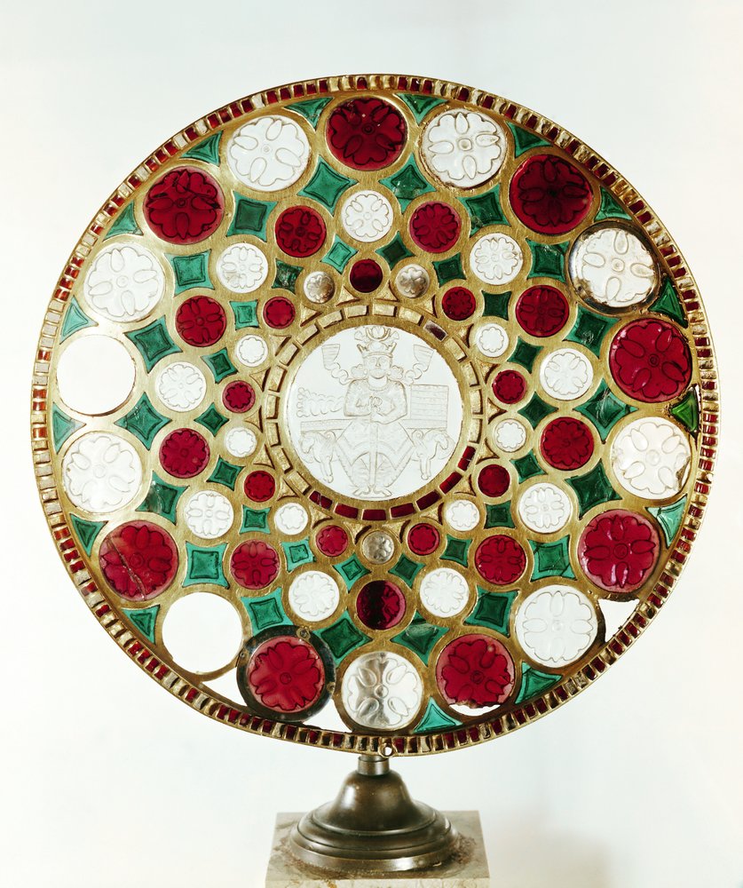 The Cup of Solomon, bearing a relief cameo of a king, Sassanian Period