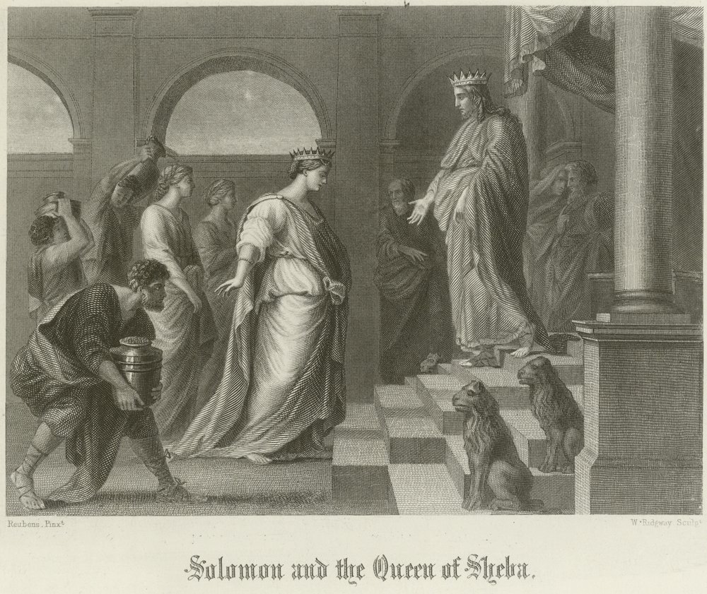 Solomon and the Queen of Sheba by Peter Paul Rubens
