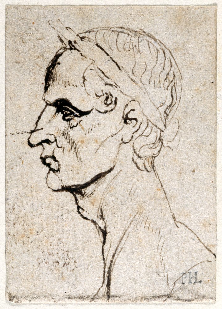 Julius Caesar, from Ten Drawings of Eight of the First Twelve Caesars
