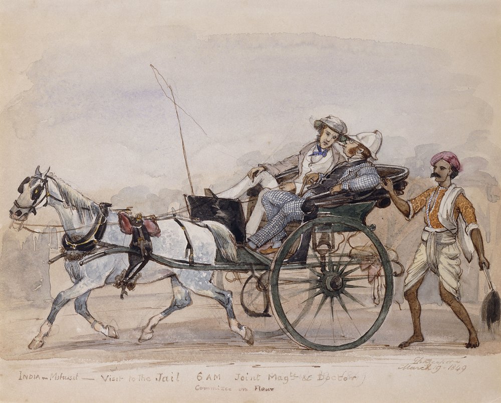 A Visit to the Jail by Philip Charles Trench