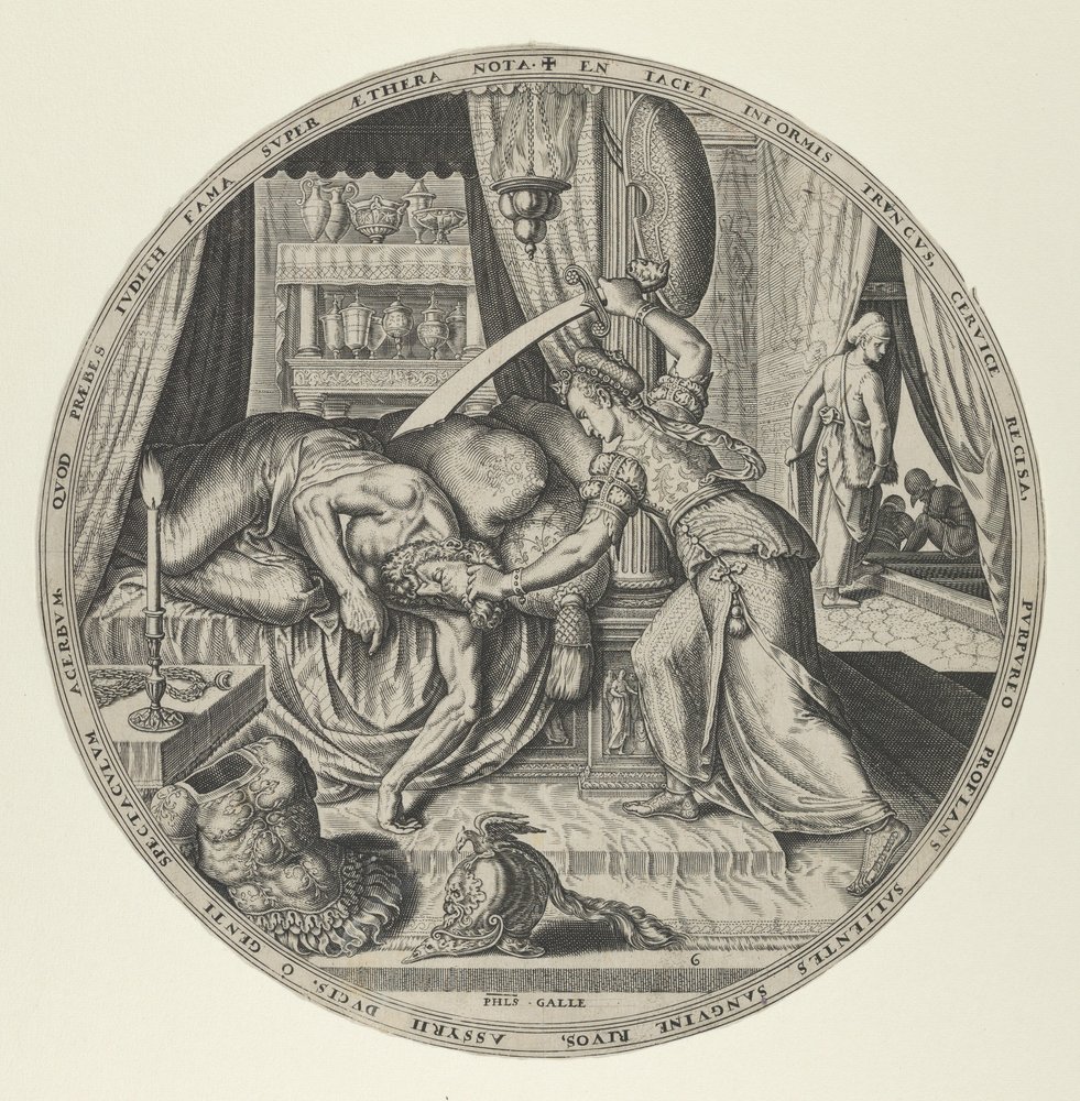 Judith from Famous Women from the Old Testament, set of 6