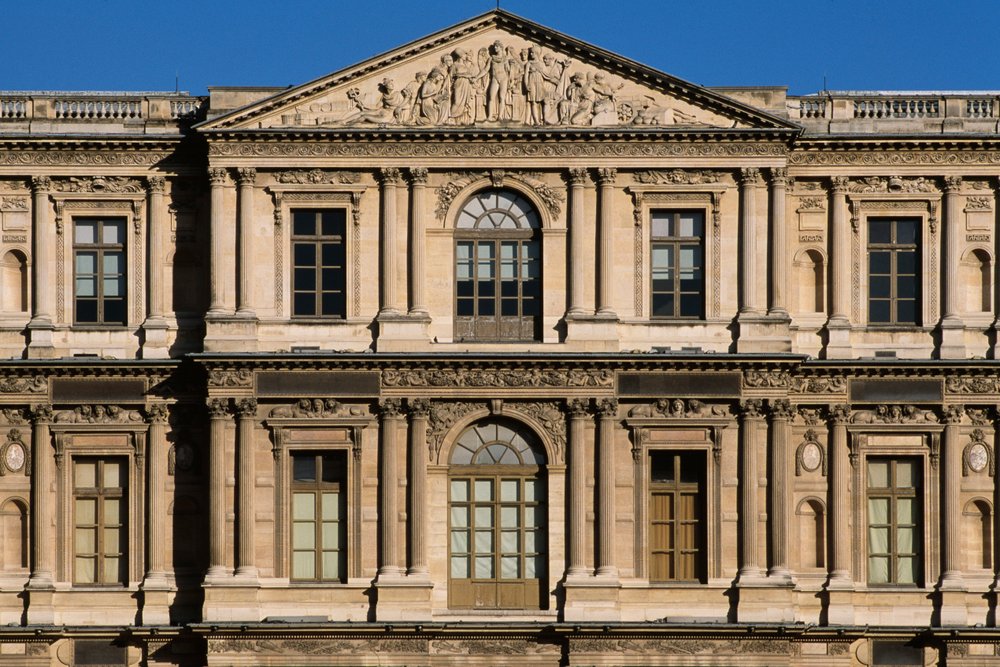 The Cour Carree, North wing by Pierre Lescot