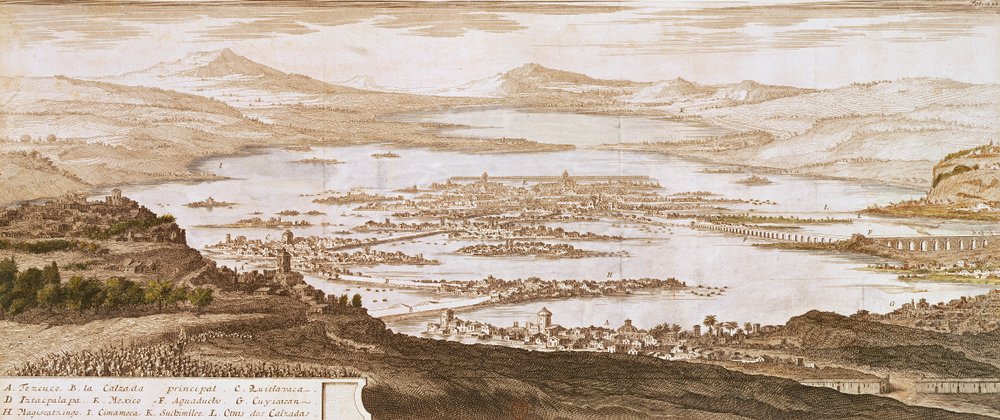 The Town of Mexico, from 'Voyages aux Regions Equinoxales du Nouveau ...