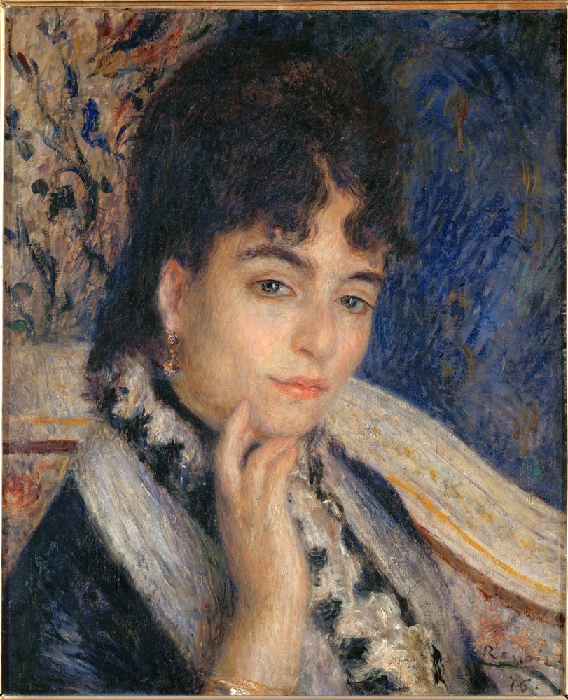 Mme. Alphonse Daudet by Pierre Auguste Renoir