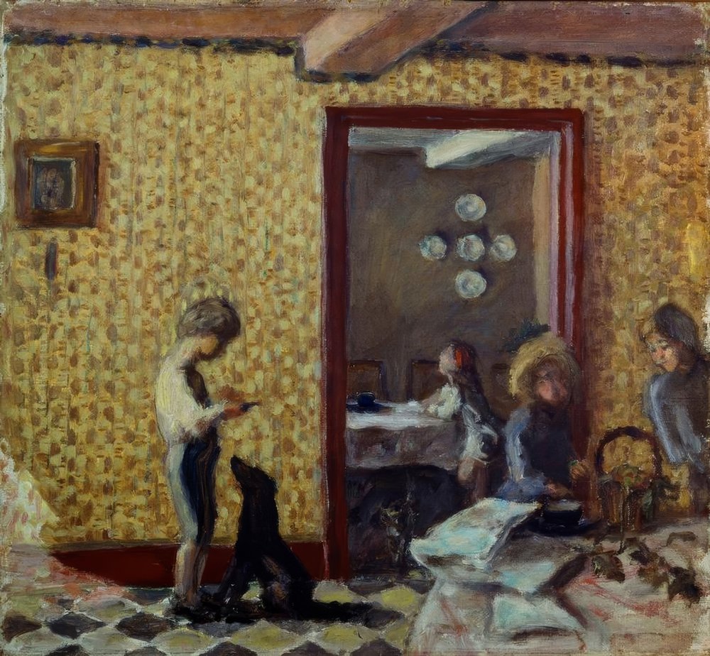 Interior by Pierre Bonnard: Highest-quality art reproduction