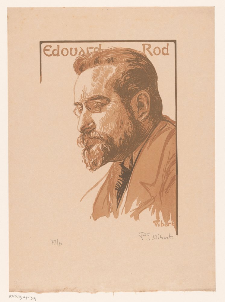 Portrait of Édouard Rod