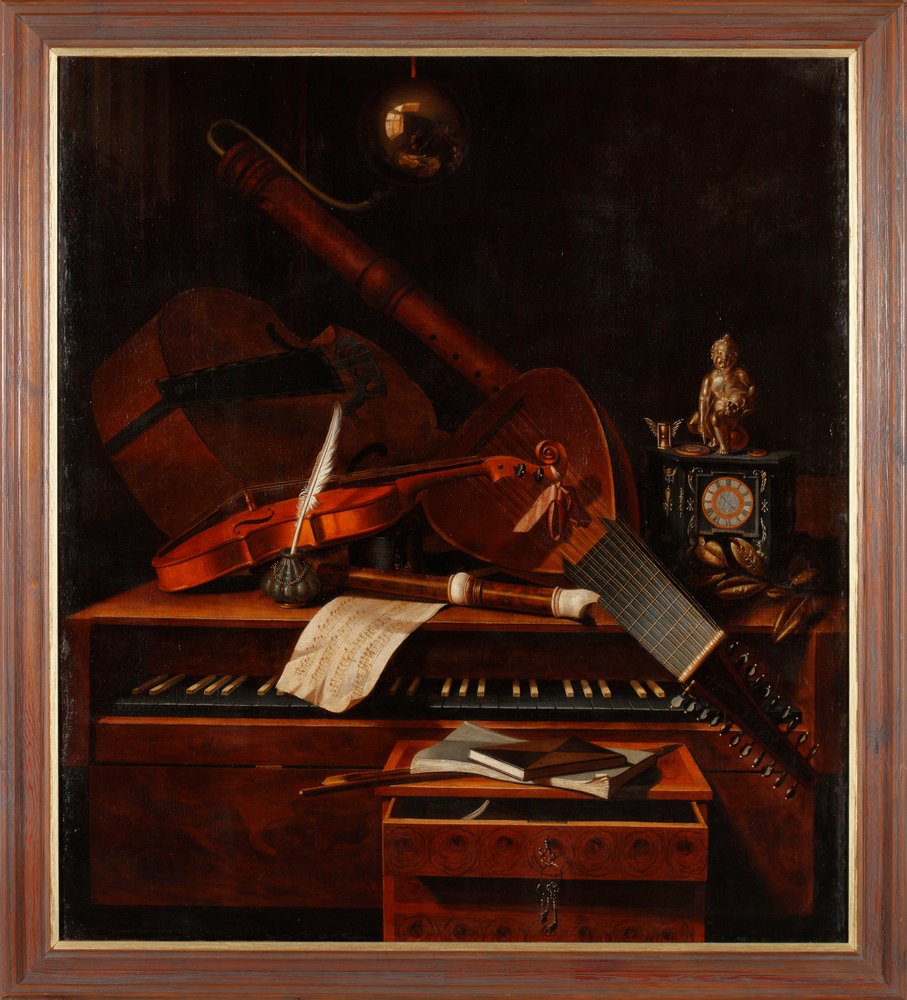 Still Life with Musical Instruments