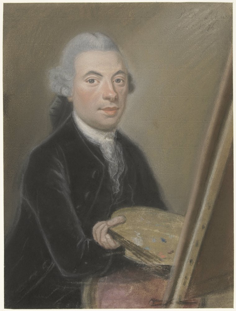 Portrait of Jan van Os by Pieter Frederik de la Croix
