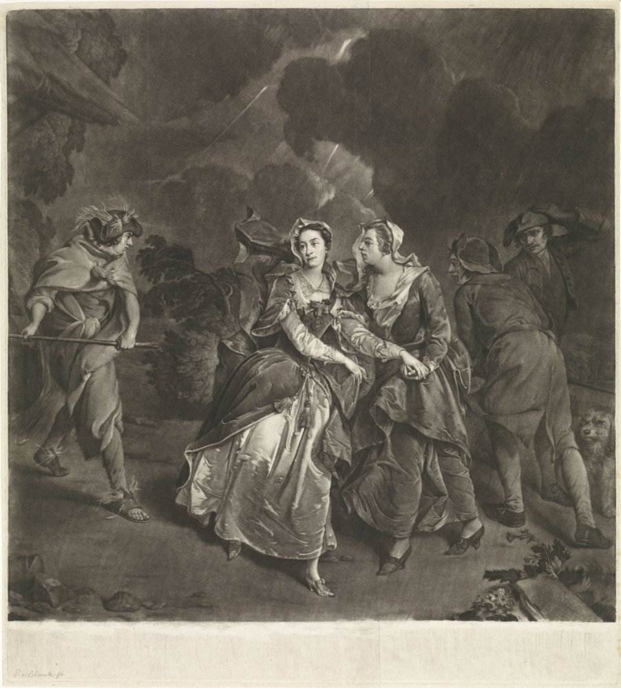 Actress Susannah Maria Cibber in the Role of Cordelia