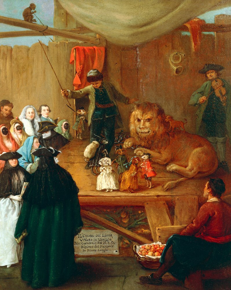 The Cabin of Lion by Pietro Longhi: Premium art reproduction