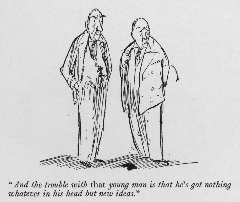 And the trouble with that young man is that he's got nothing whatever ...