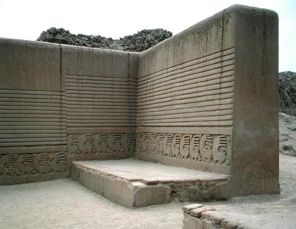The Square of Ceremonies, Tschudi Palace, built by the Chimu, c.1300 BC