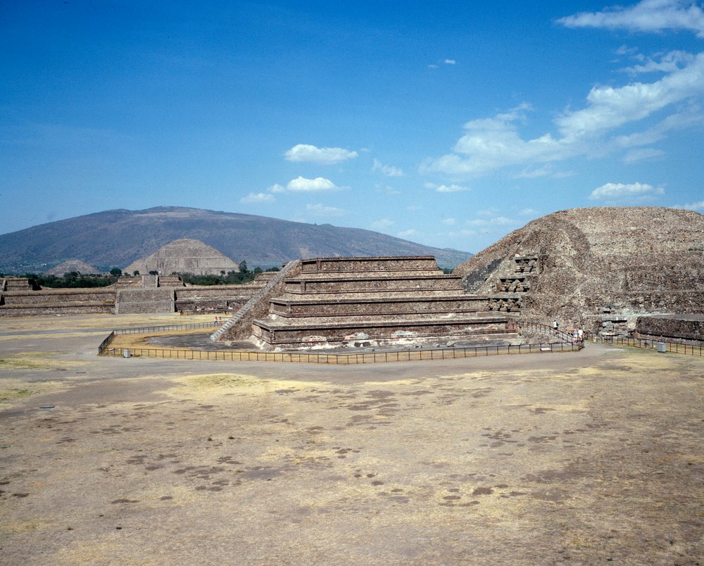 View of the Site of Teotihuacan